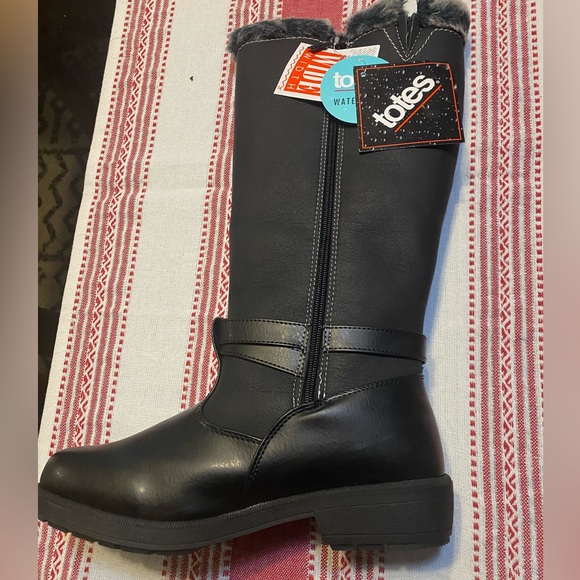 totes | Shoes | New Totes Mason Womens Winterriding Boots By Totes Faux ...